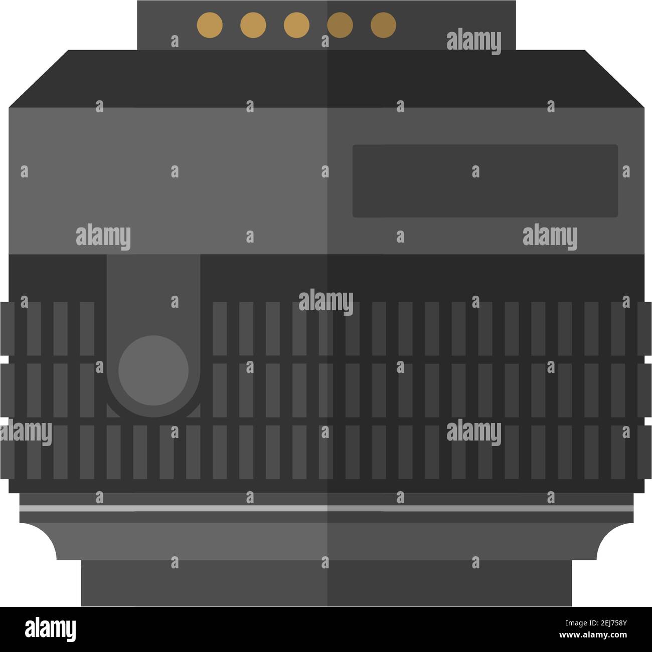 Wide angle camera lens Stock Vector Images - Alamy