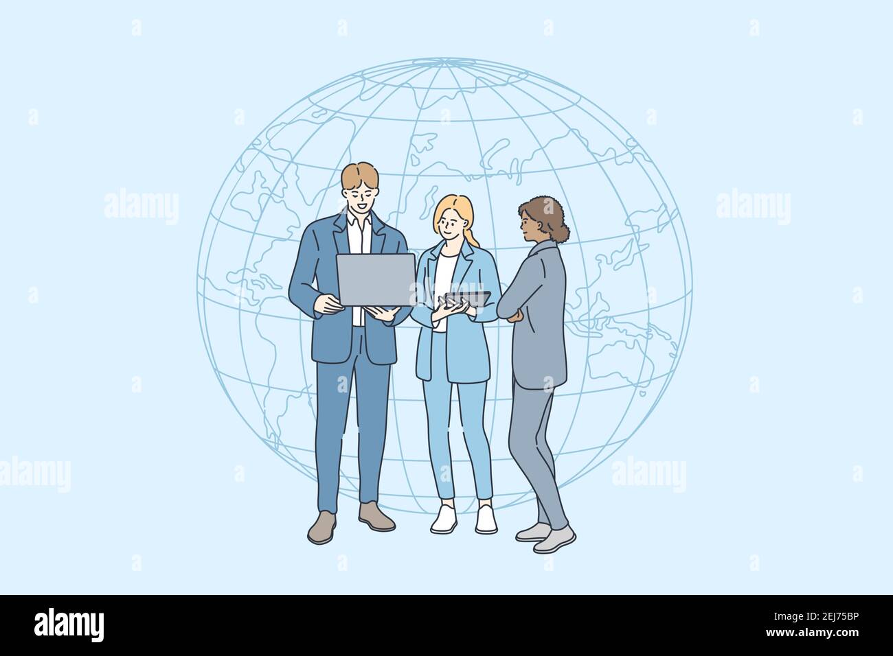 Business internet connection concept Stock Vector Image & Art - Alamy