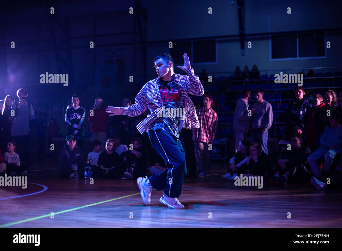 Dance Championship Street Style Challenge. Battles among pro dancers ...