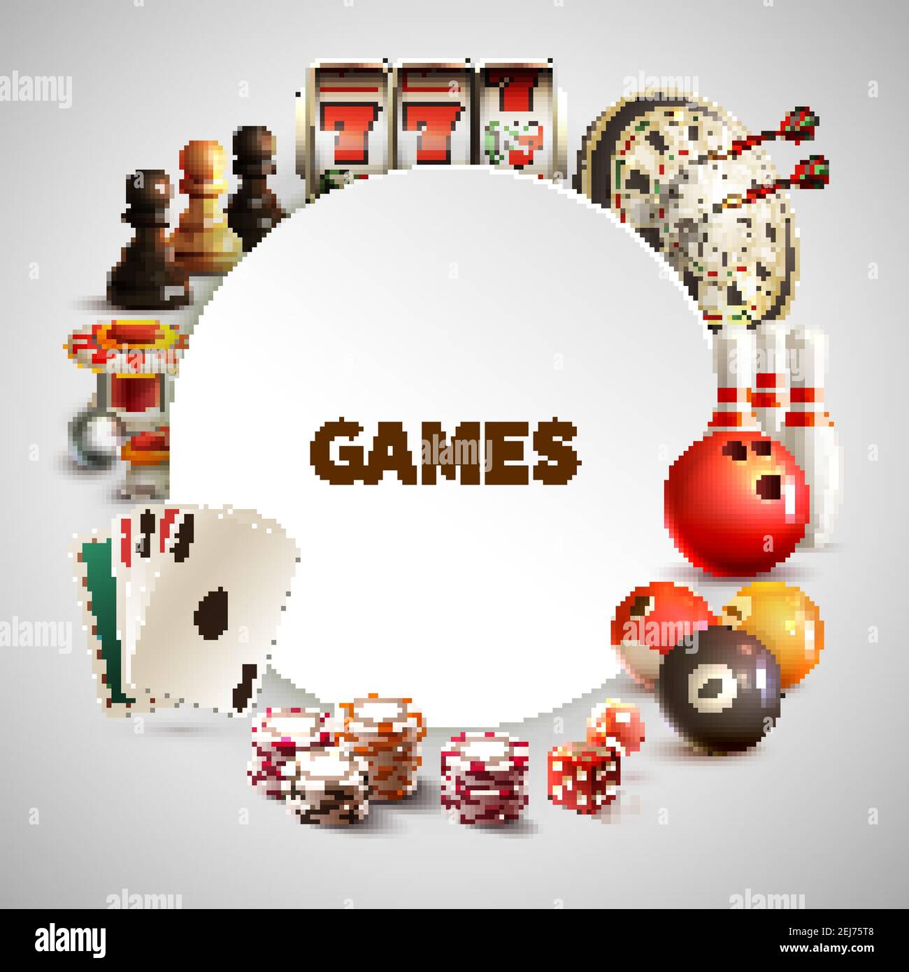 Book of the dice Stock Vector Images - Alamy