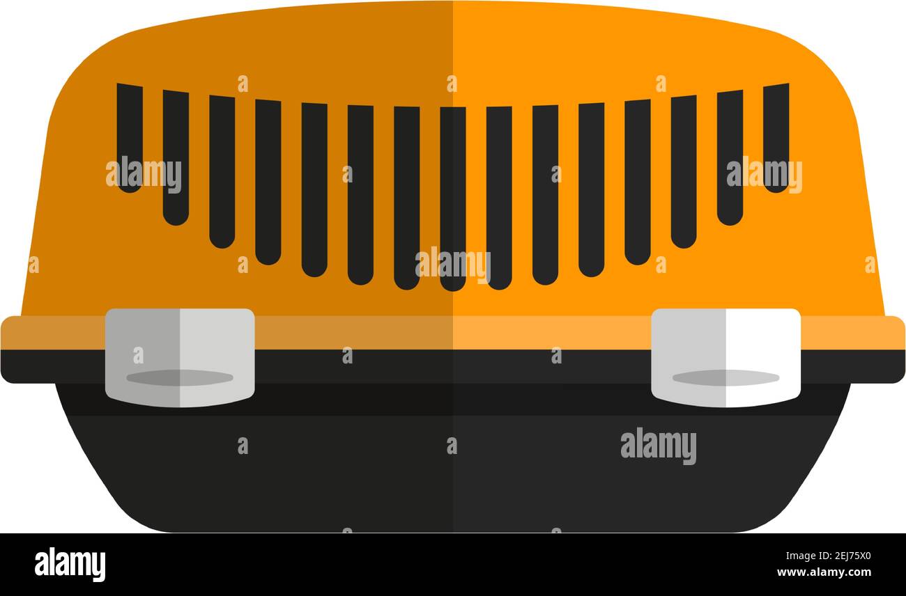 Pet carrier vector icon isolated on white background Stock Vector Image ...