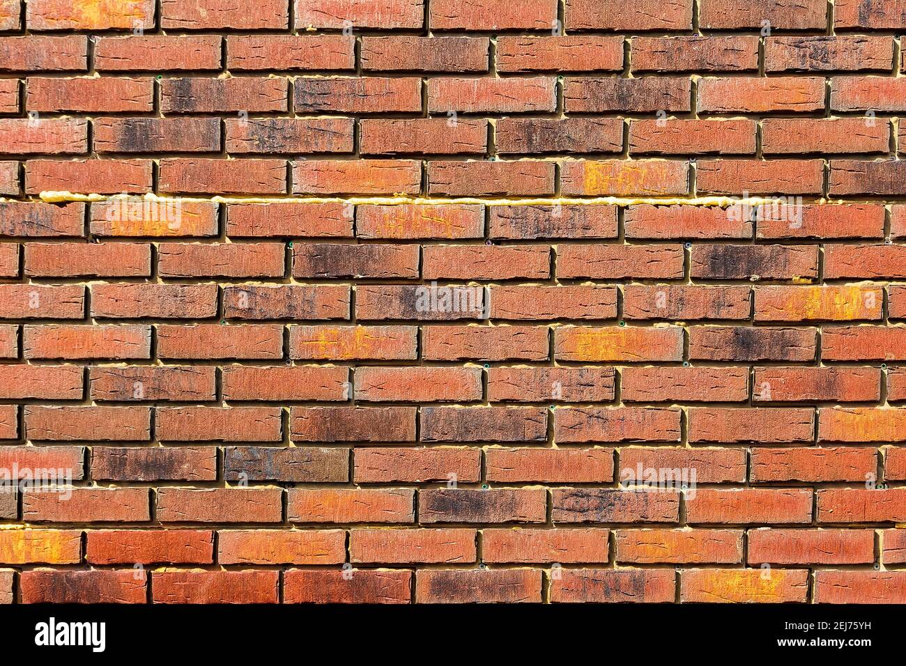 Clinker brick of brown color. Clinker thermal panels for finishing the ...