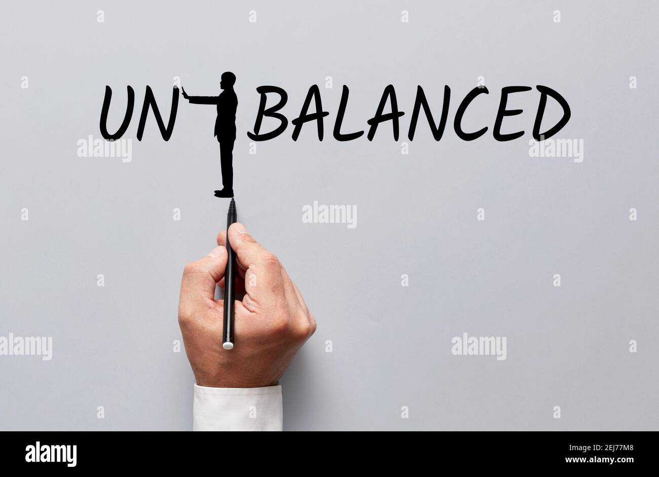Unbalance unbalanced balance hi-res stock photography and images - Alamy
