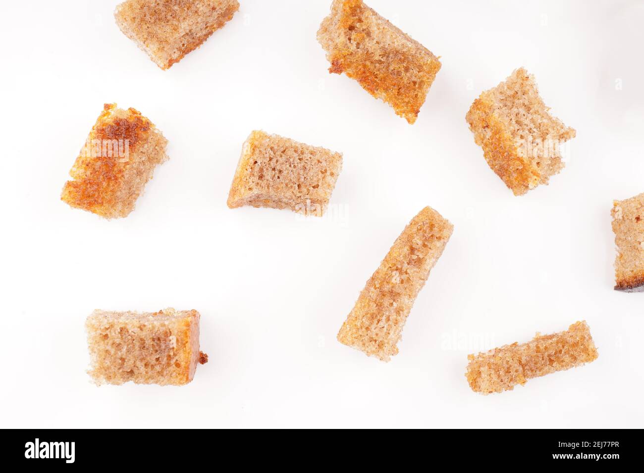 crackers on a white background Stock Photo - Alamy