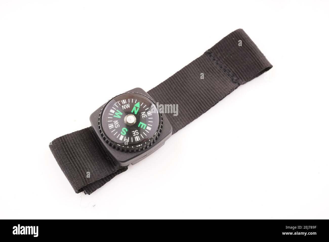 wrist compass on white background Stock Photo - Alamy