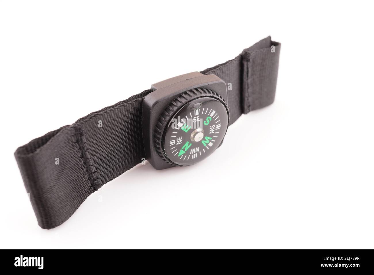 wrist compass on white background Stock Photo - Alamy