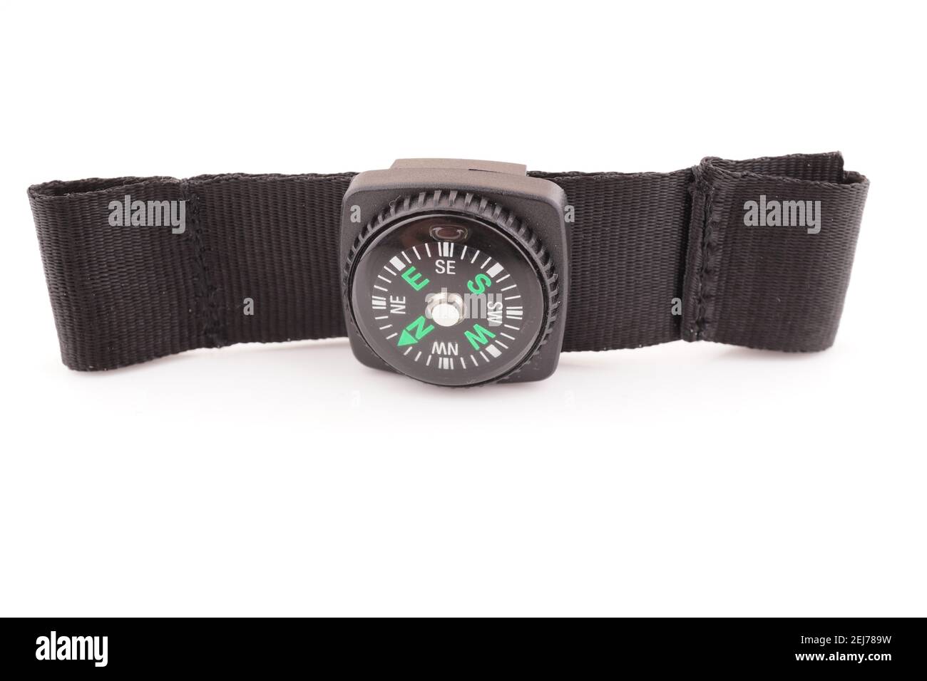 wrist compass on white background Stock Photo - Alamy