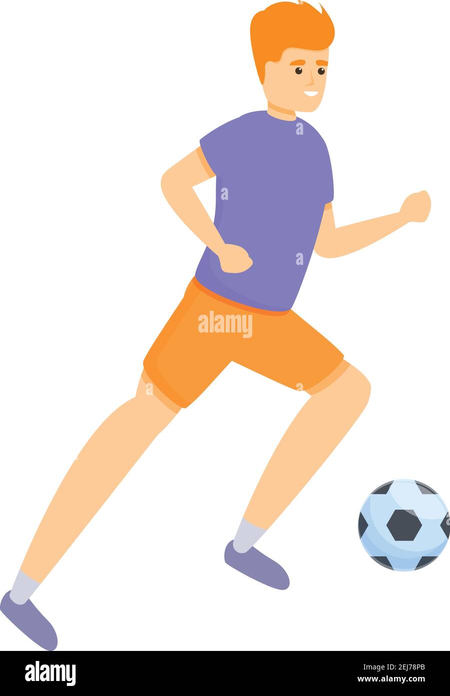 Modern play soccer icon. Cartoon of modern play soccer vector icon for ...
