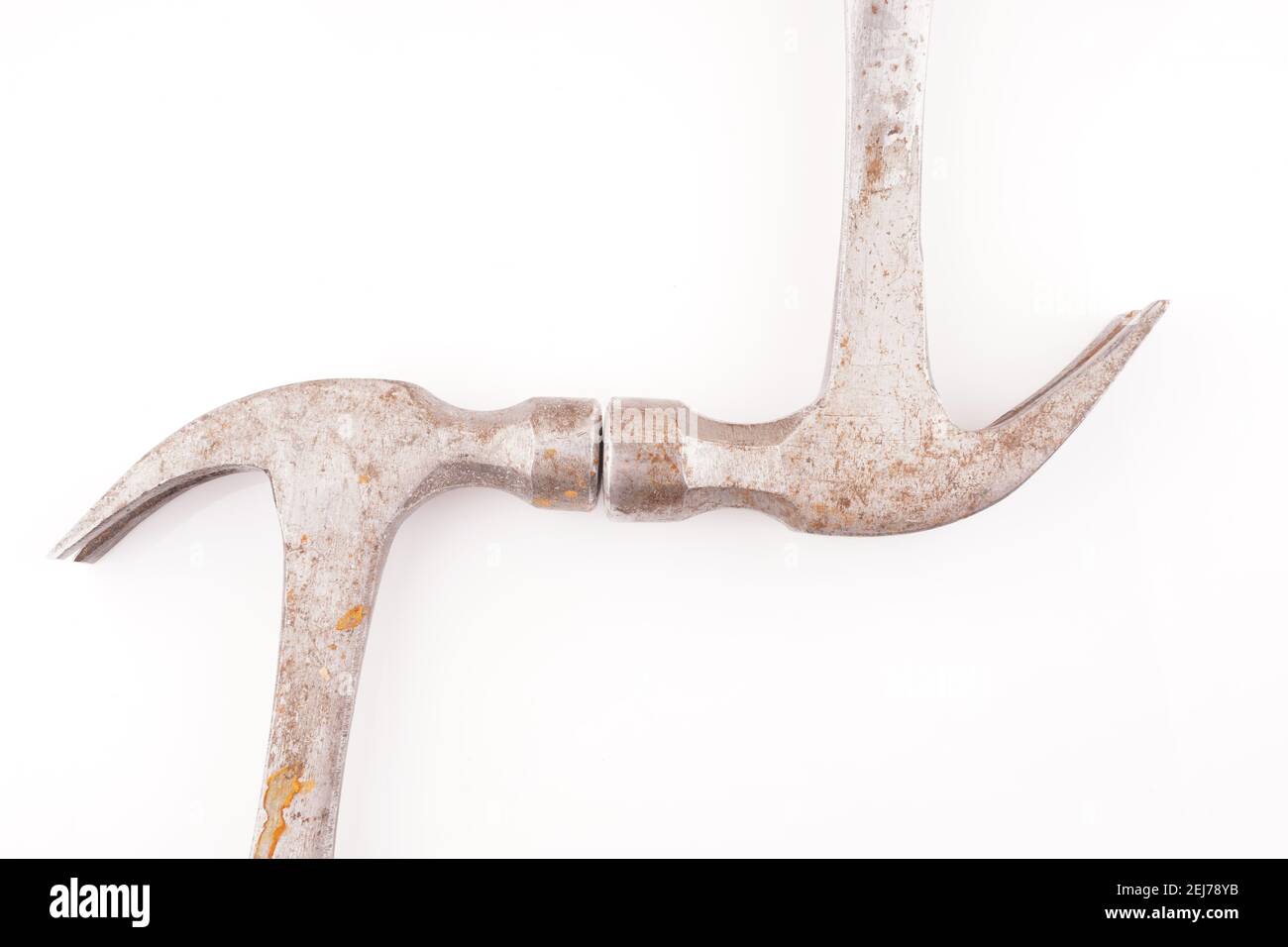 metal hammer on white background Stock Photo - Alamy