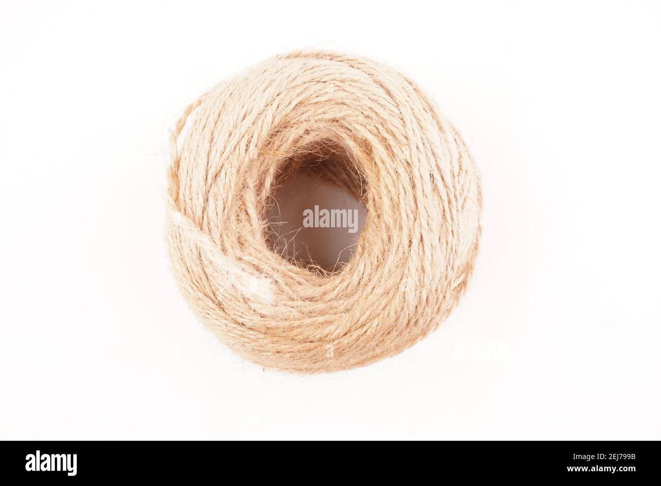 rope on a white background Stock Photo - Alamy