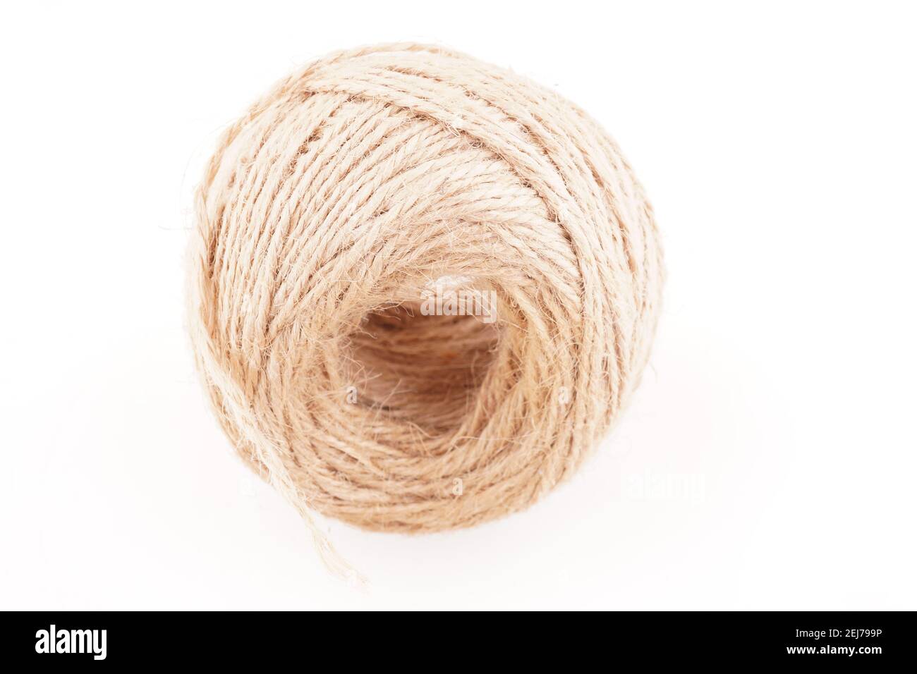rope on a white background Stock Photo - Alamy
