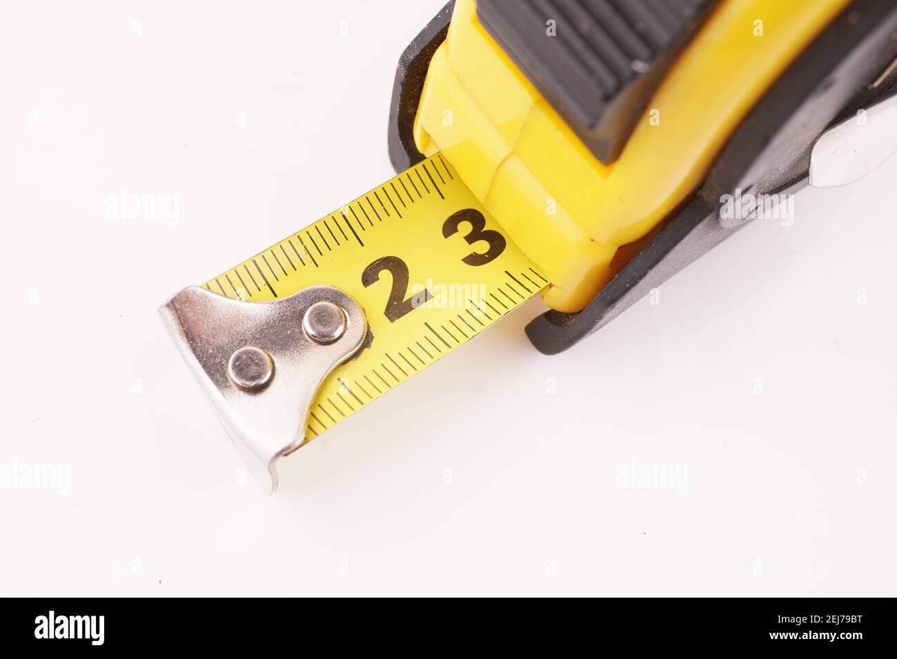 tape measure on white background Stock Photo - Alamy