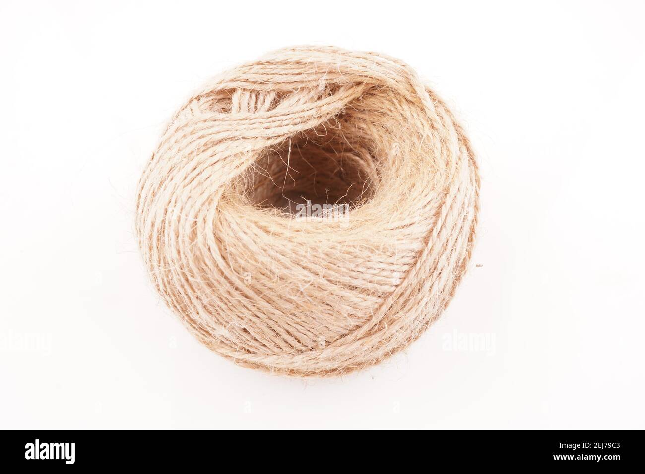 rope on a white background Stock Photo - Alamy