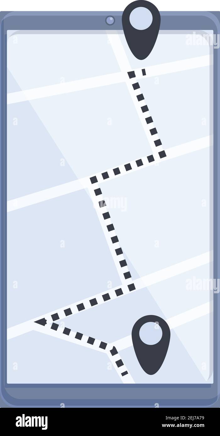 Plan itinerary icon. Cartoon of plan itinerary vector icon for web ...