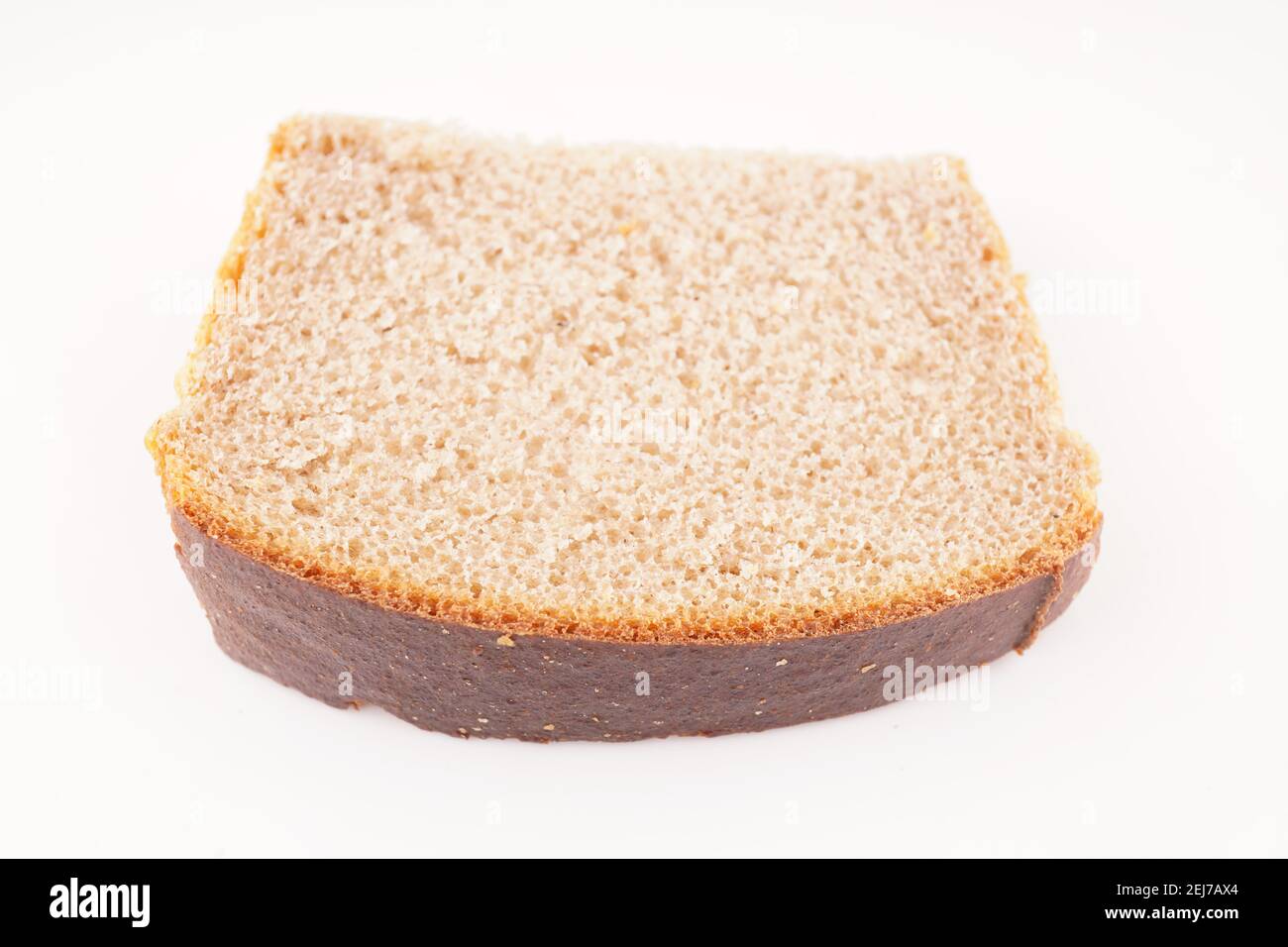 loaf of bread on a white background Stock Photo - Alamy