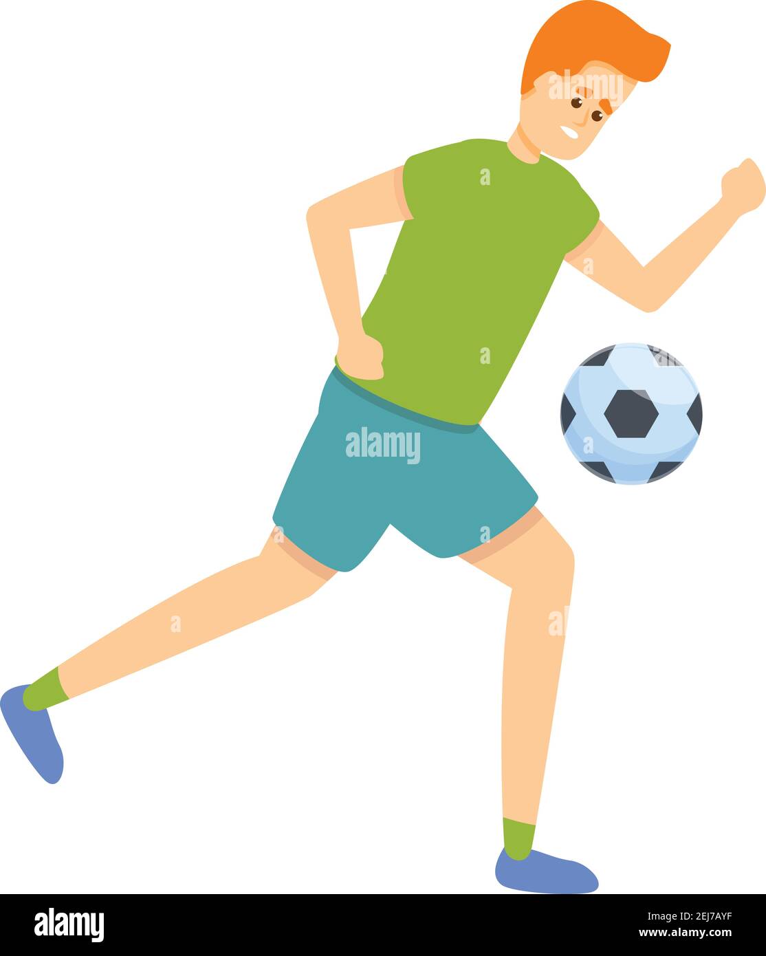 Practice Soccer Cartoon
