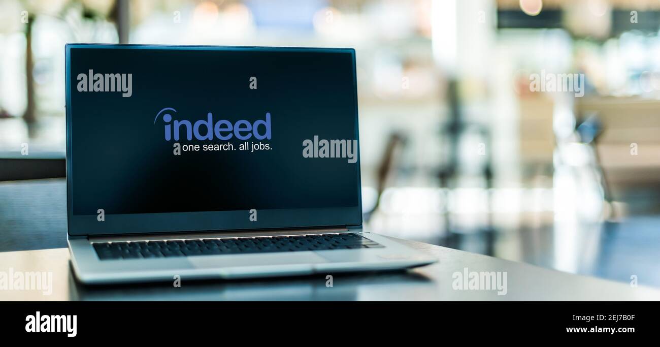 Indeed logo hi-res stock photography and images - Alamy