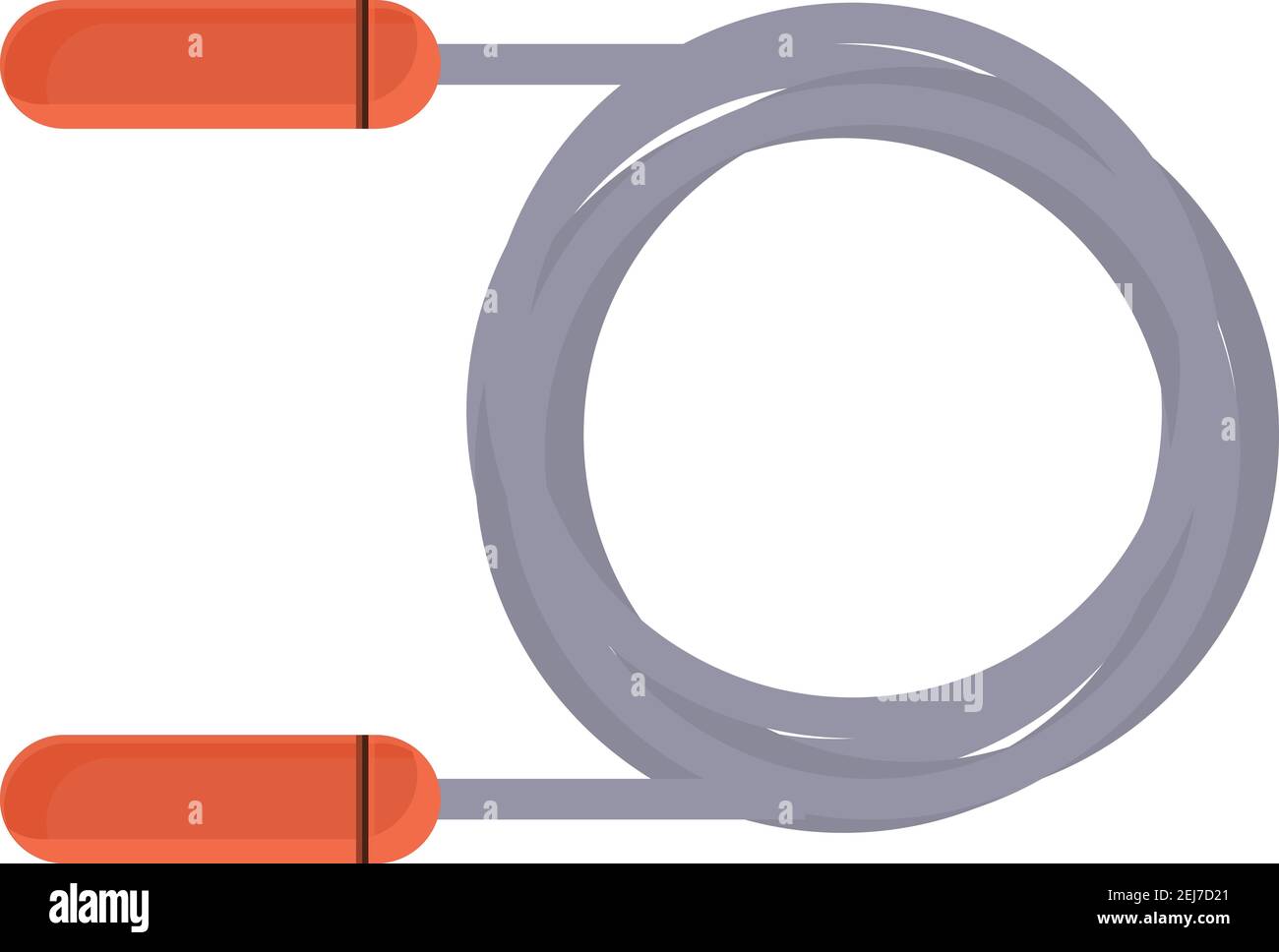 Jump rope icon. Cartoon of jump rope vector icon for web design ...