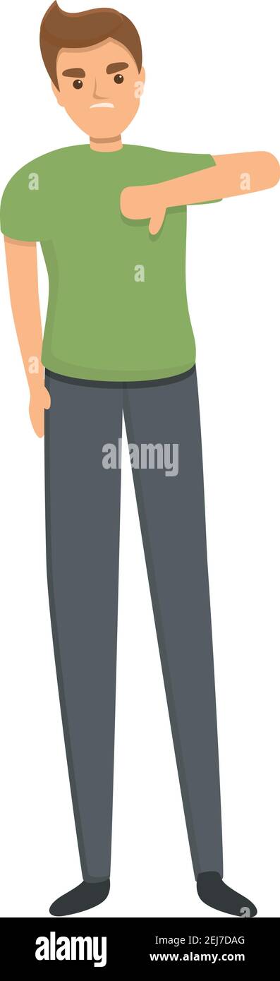 Bad dislike icon. Cartoon of bad dislike vector icon for web design ...