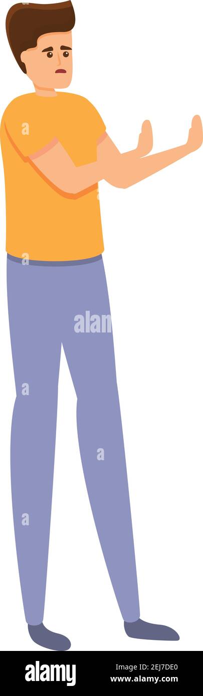 Dislike person icon. Cartoon of dislike person vector icon for web ...