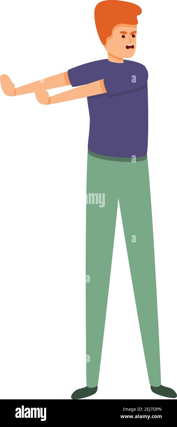 Dislike bad man icon. Cartoon of dislike bad man vector icon for web ...