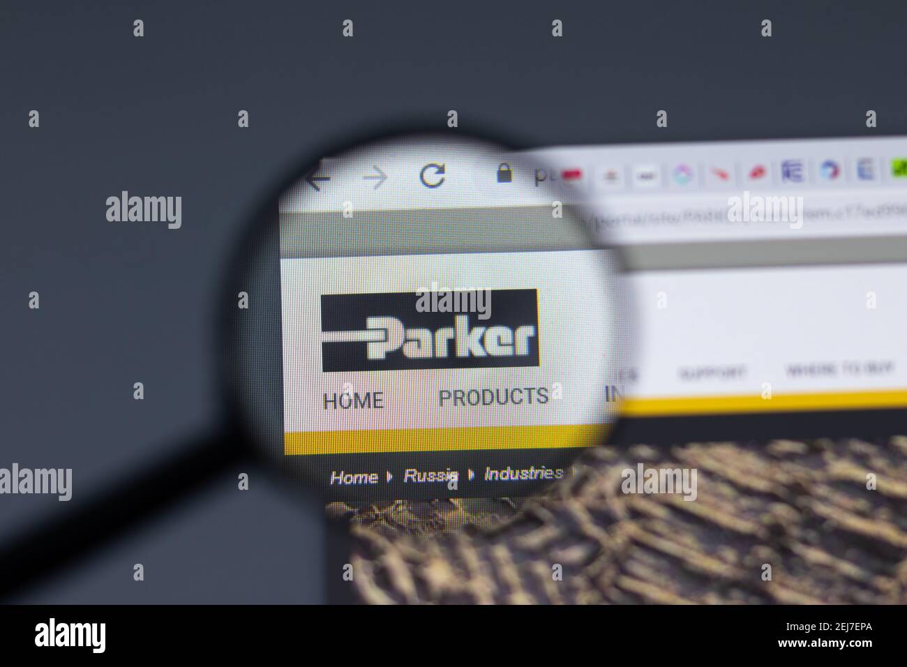 Parker hannifin logo hi-res stock photography and images - Alamy