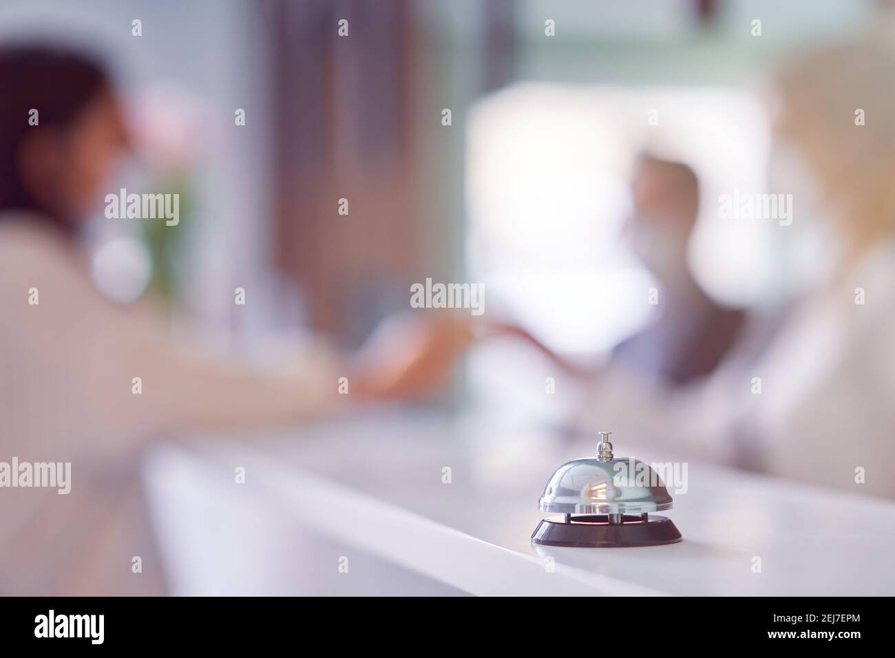 Hotel receptionist female service staff hi-res stock photography and ...