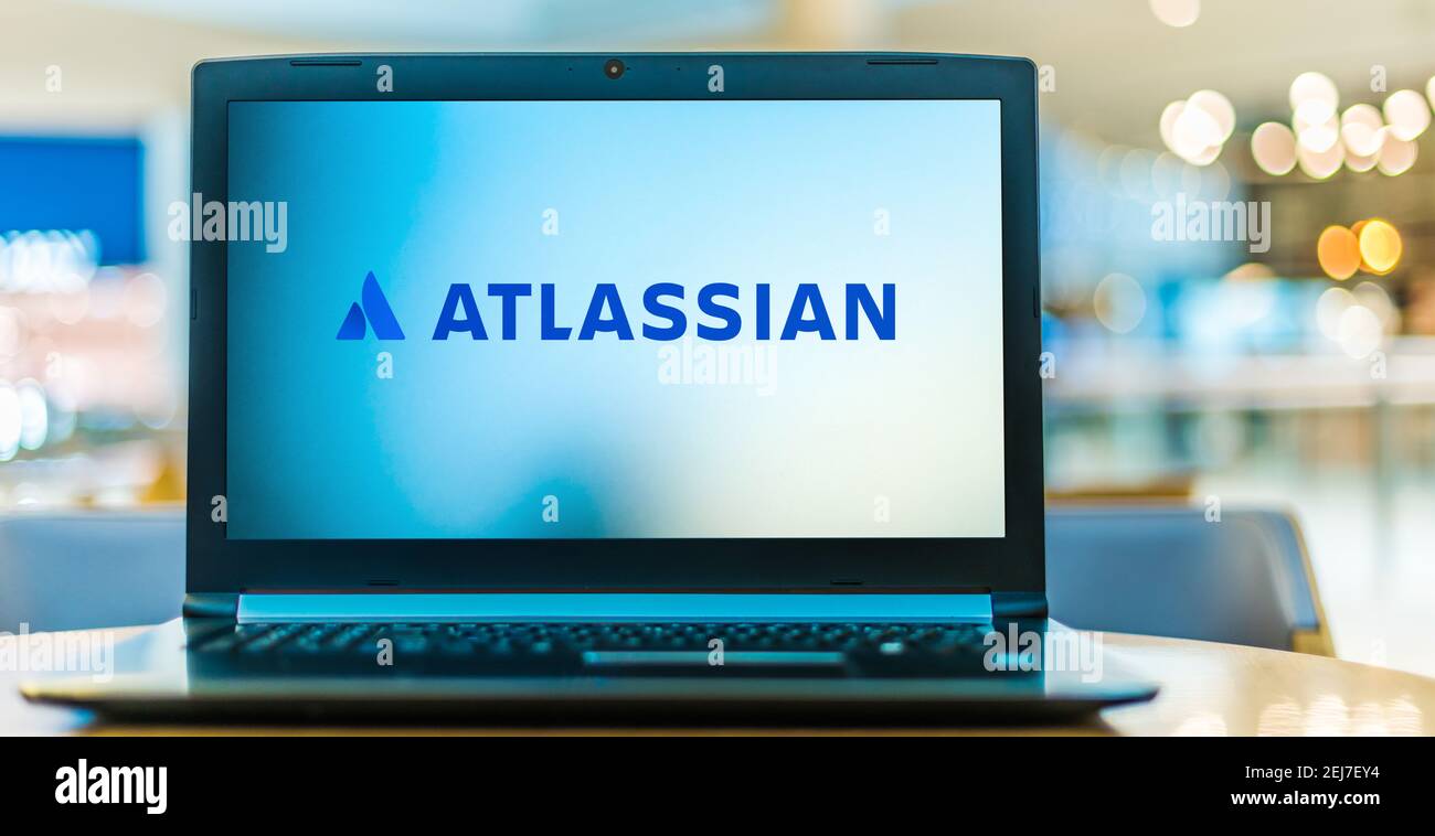 Atlassian logo hi-res stock photography and images - Alamy