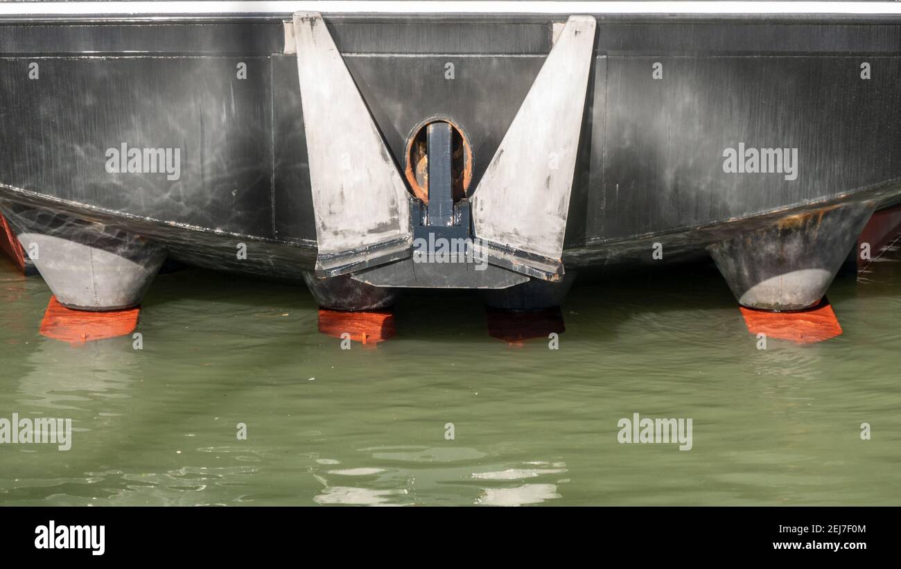 Part of a ship close up Stock Photo - Alamy
