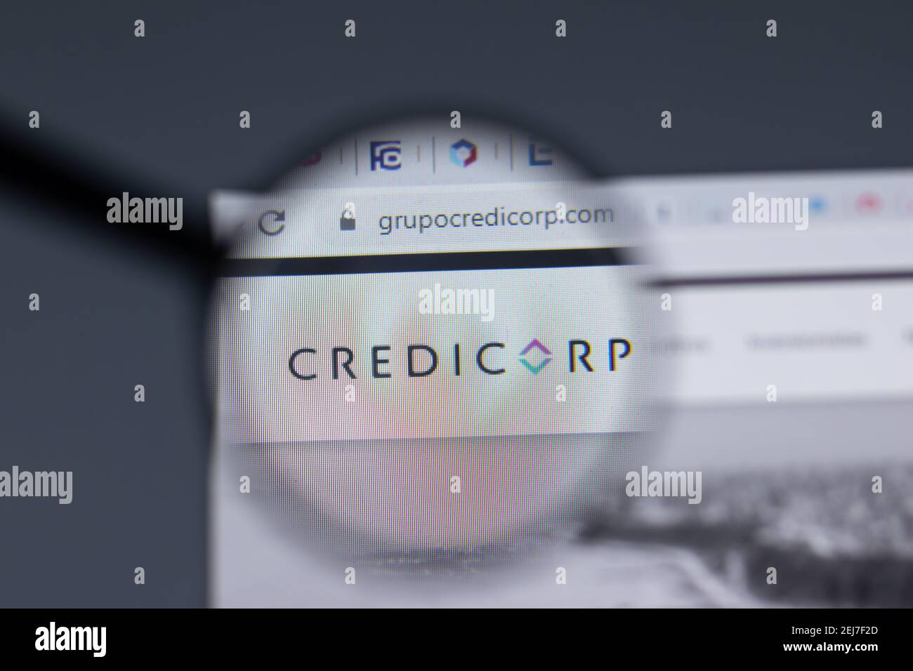 Credicorp logo hi-res stock photography and images - Alamy