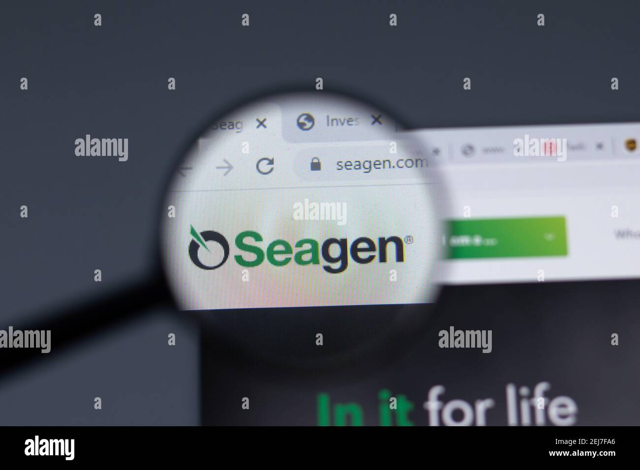 Seagen logo hi-res stock photography and images - Alamy