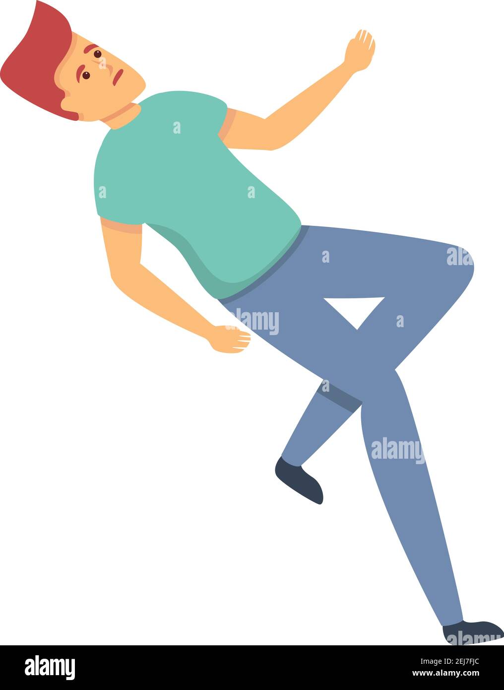 Careless young boy icon. Cartoon of careless young boy vector icon for ...