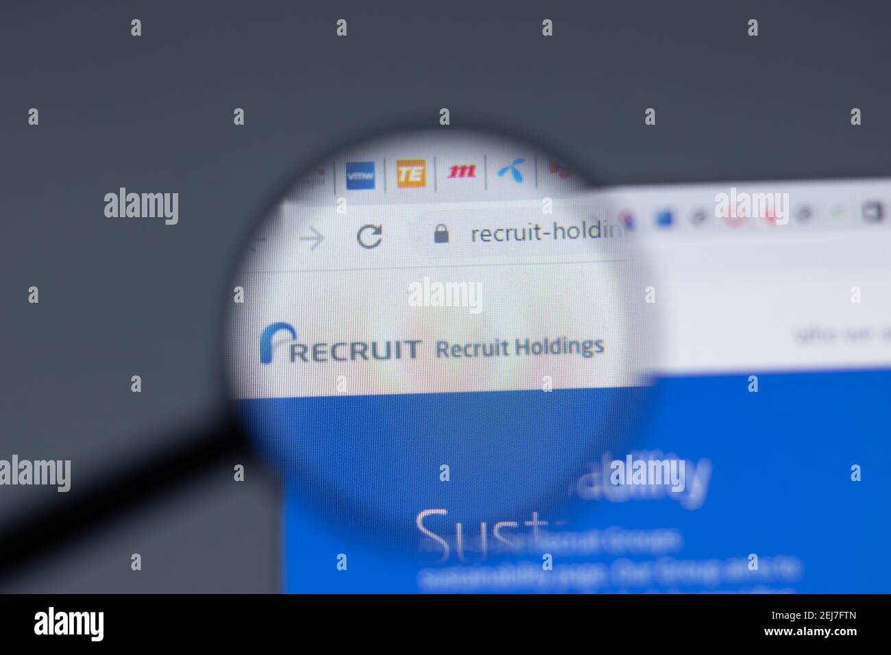 Recruit logo hi-res stock photography and images - Alamy