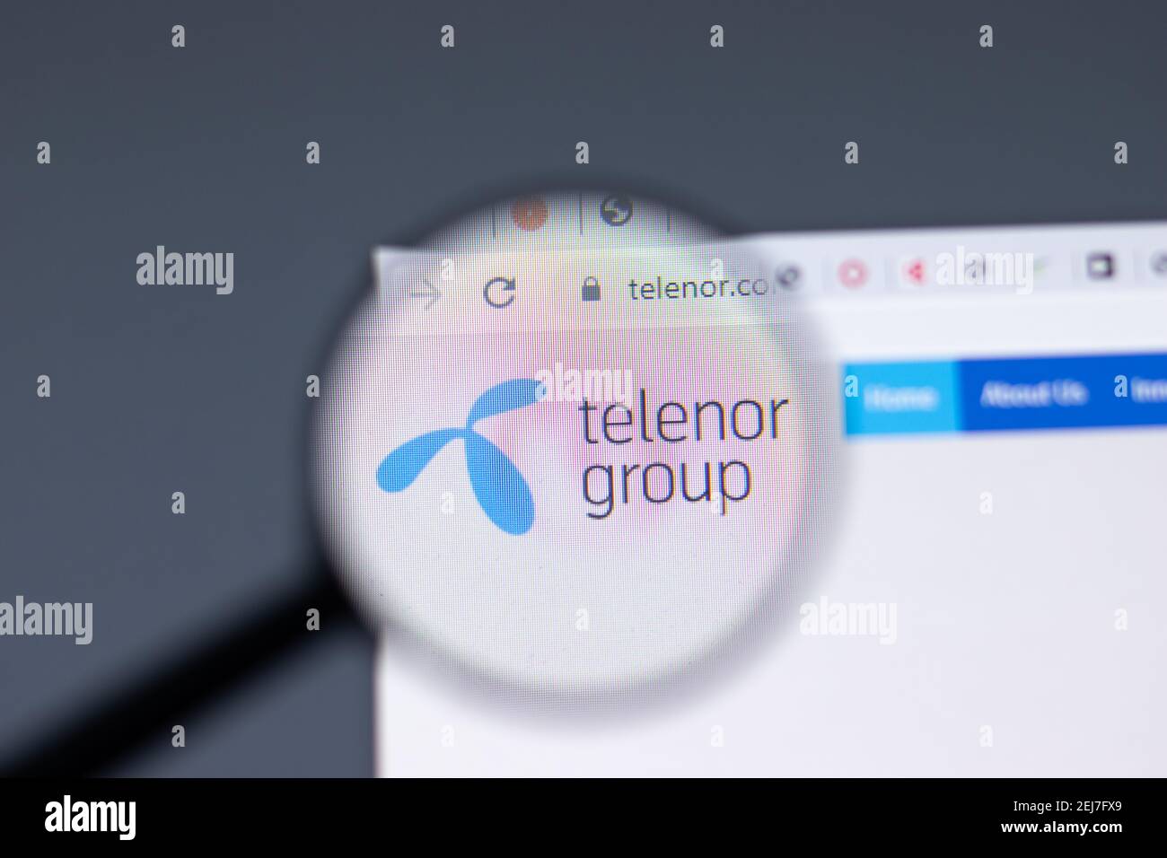 Telenor logo hi-res stock photography and images - Alamy