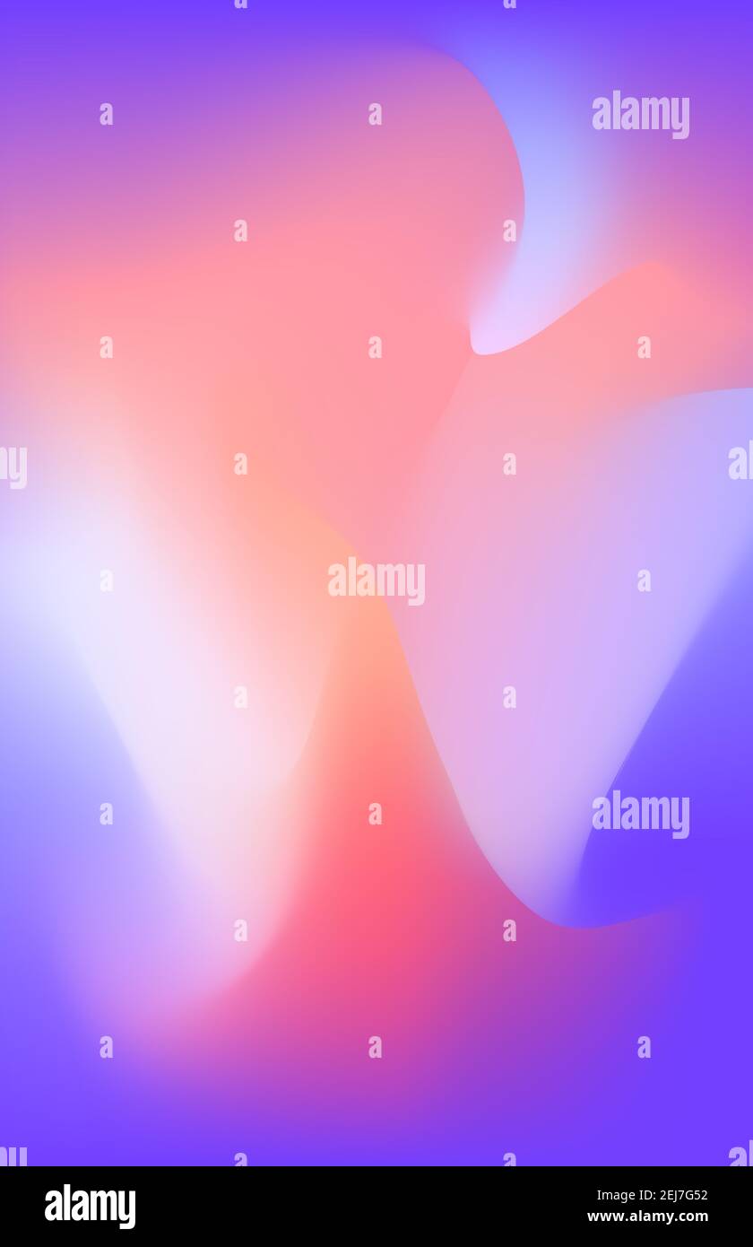 Abstract smooth Pantone color lines - Perfect for desktop background or ...