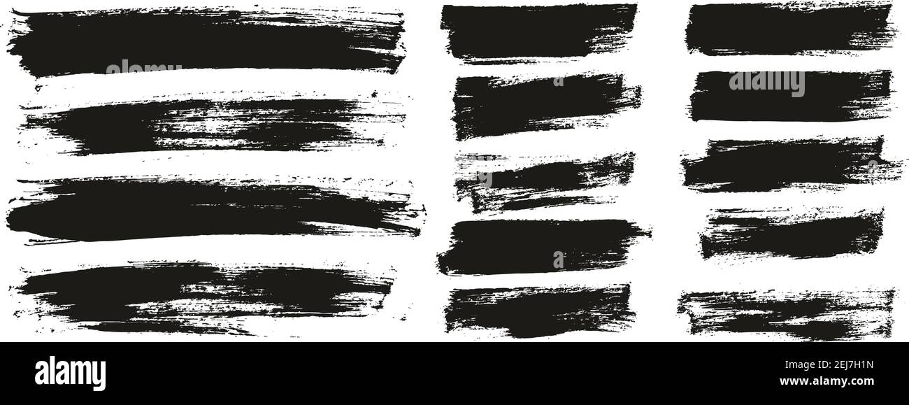 Flat Brush Thin Lines & Background Mix High Detail Abstract Vector ...