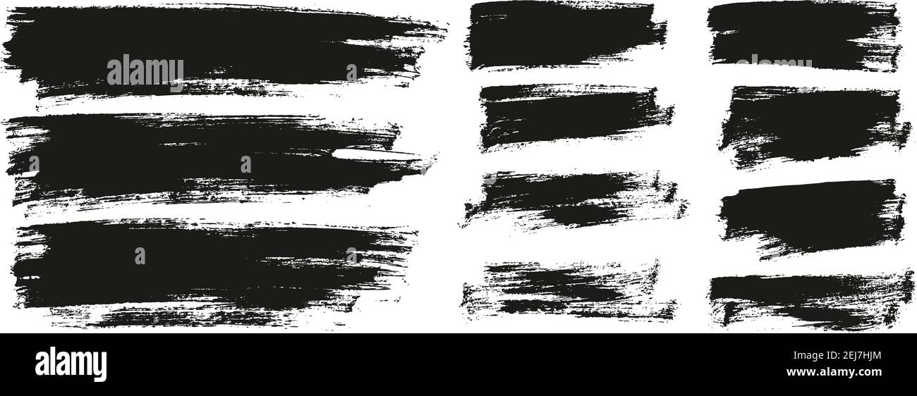 Flat Brush Thin Lines & Background Mix High Detail Abstract Vector ...