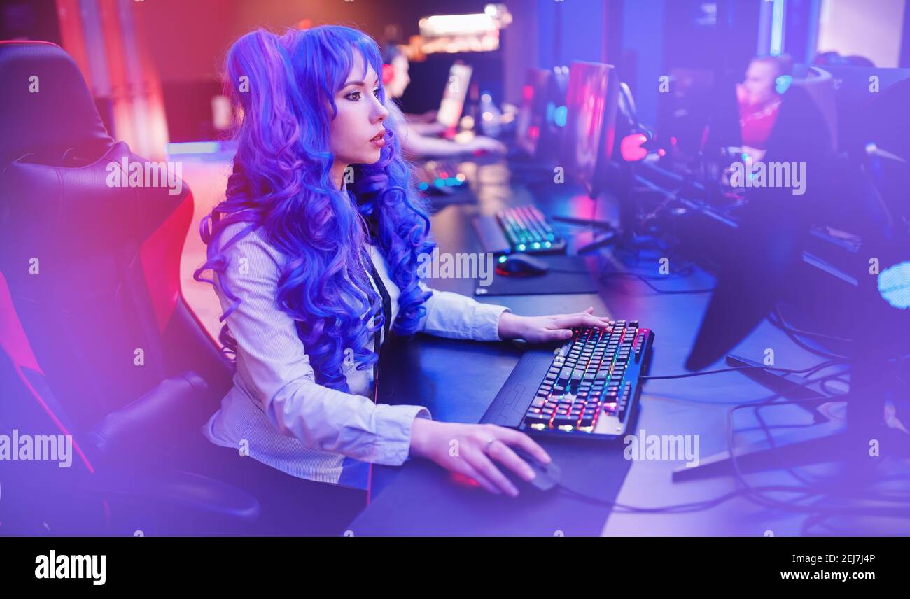 Anime Playing Computer