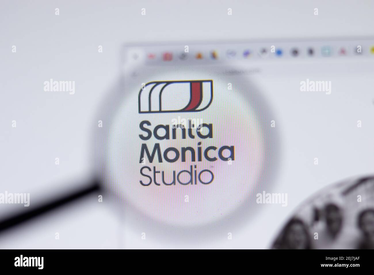 Santa monica studio logo hi-res stock photography and images - Alamy