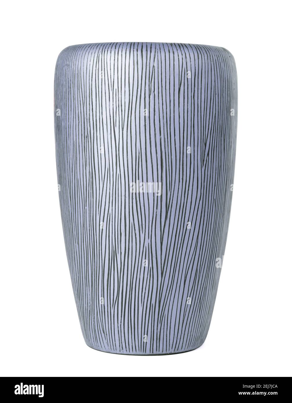 Large modern vase, isolated on white background Stock Photo - Alamy