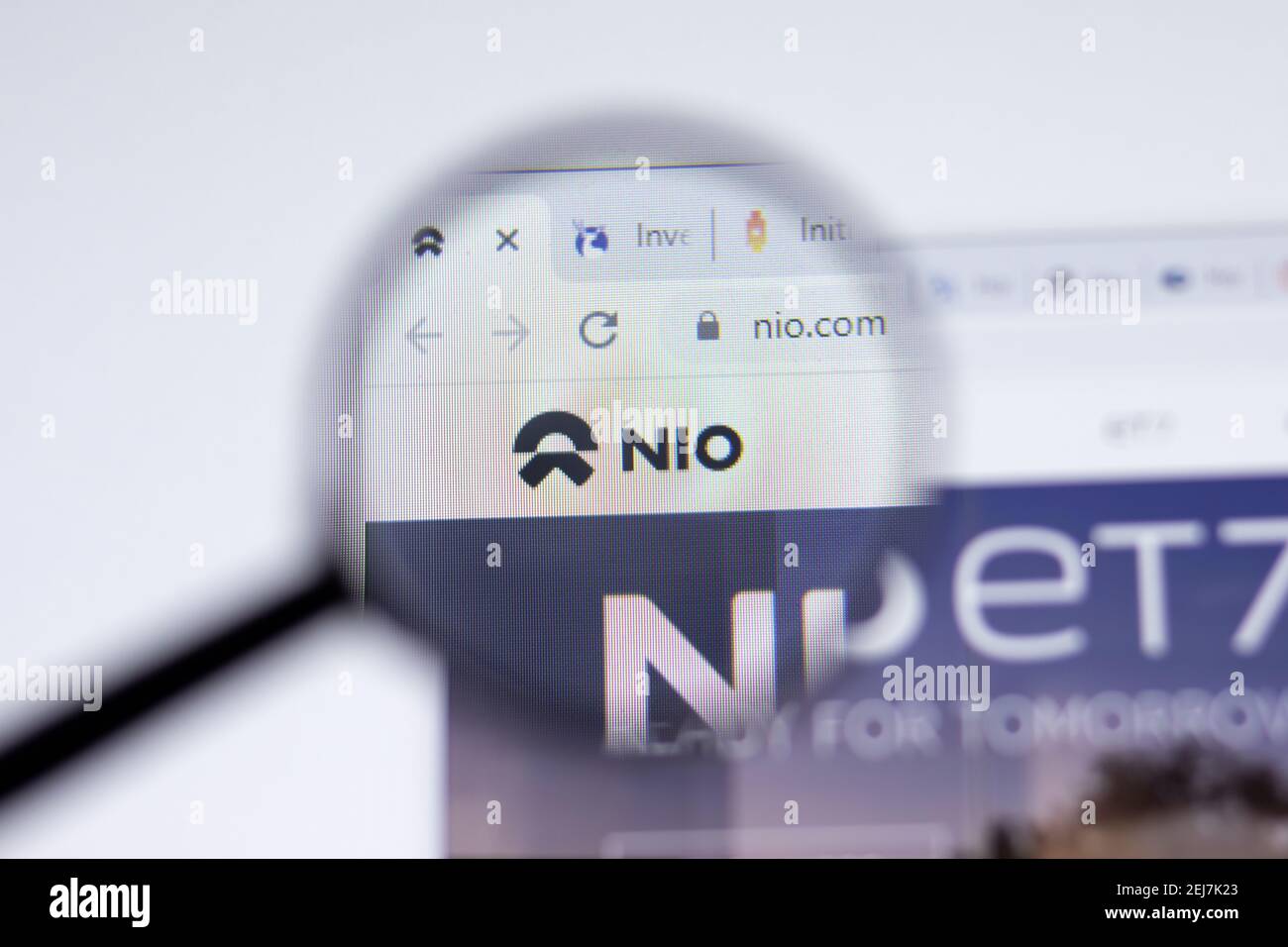 Nio logo hi-res stock photography and images - Alamy