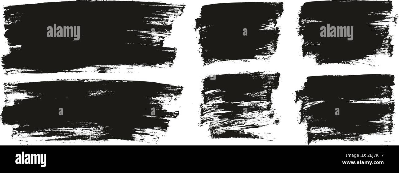 Flat Brush Thin Lines & Background Mix High Detail Abstract Vector ...