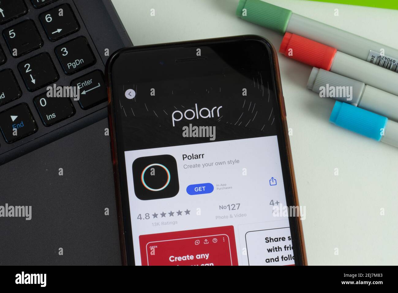 Polarr logo hi-res stock photography and images - Alamy