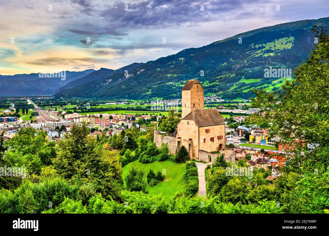 Castle sargans st gallen hi-res stock photography and images - Alamy