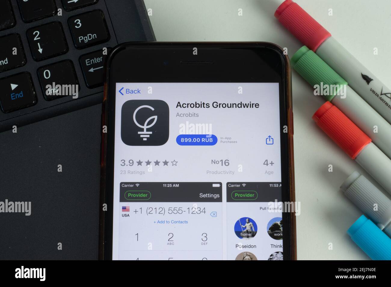 Acrobits groundwire hi-res stock photography and images - Alamy