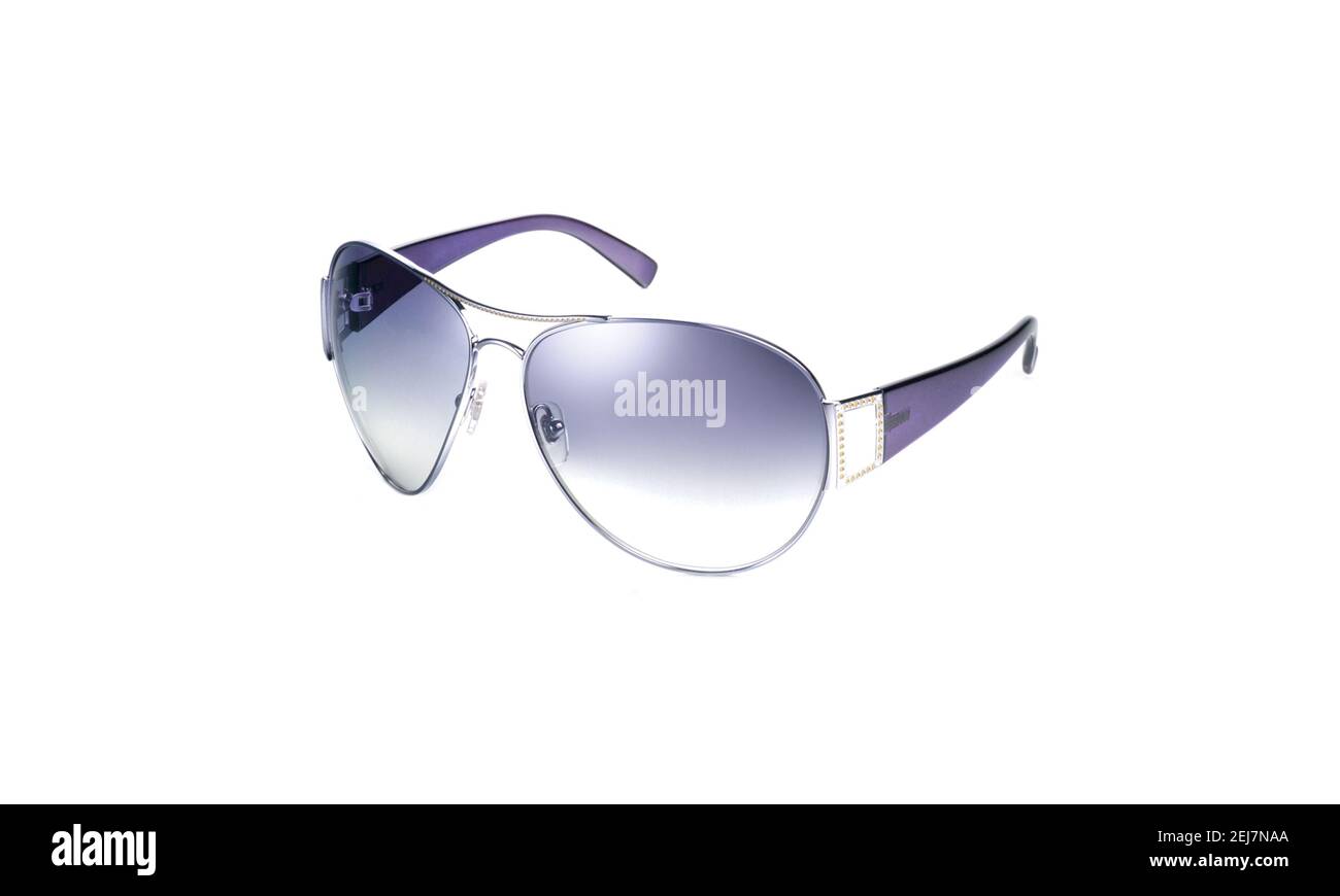 Trendy sunglasses isolated on white background, studio shoot still life ...