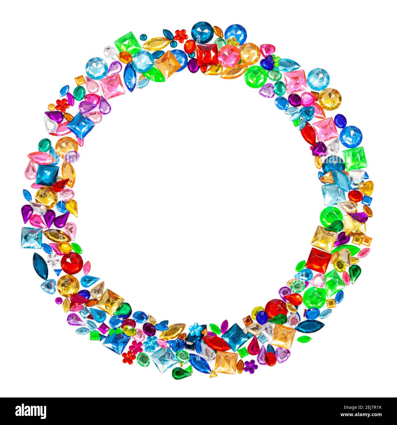 Colored gemstones Cut Out Stock Images & Pictures - Alamy