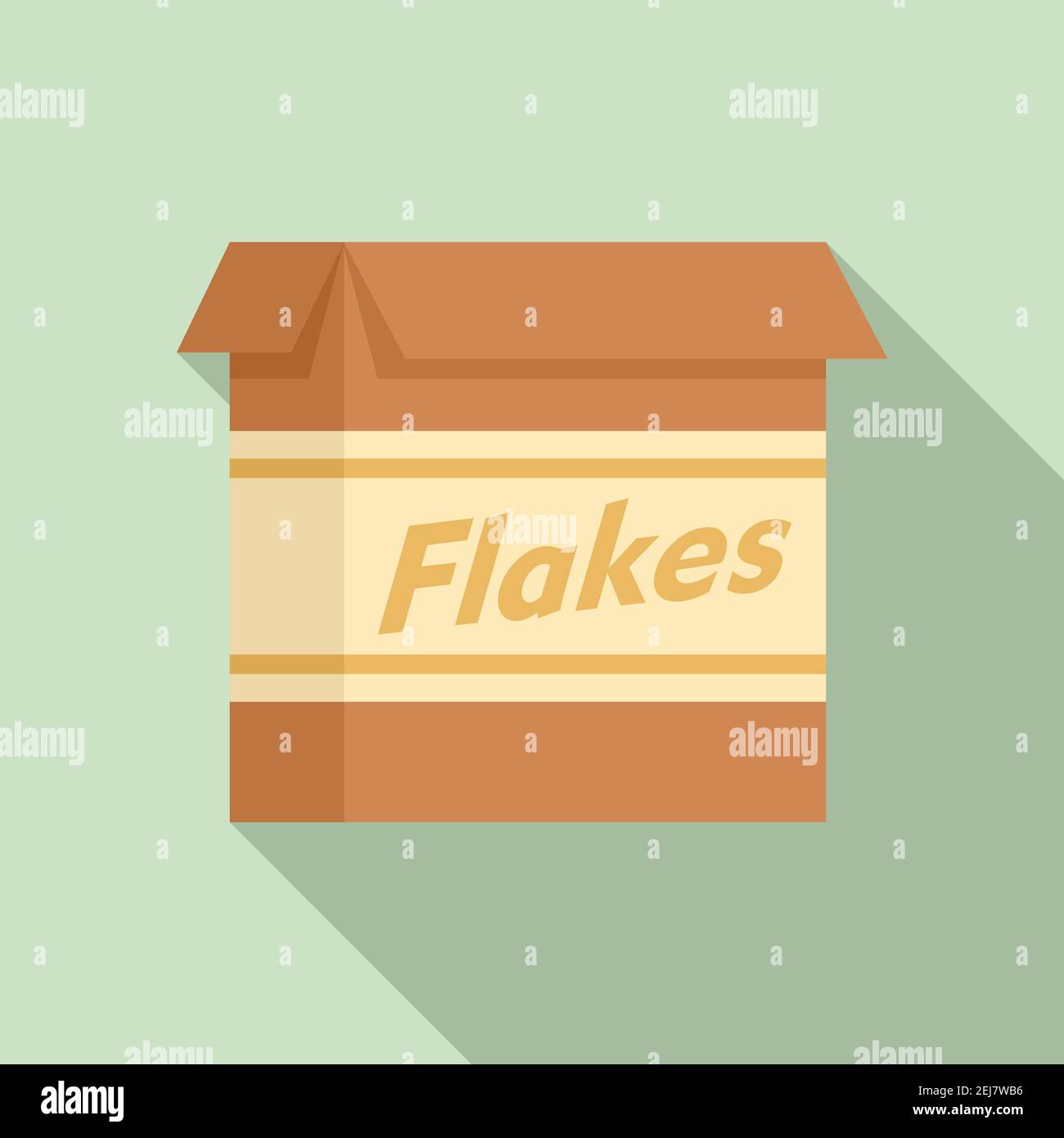 Corn flakes box Stock Vector Images - Alamy