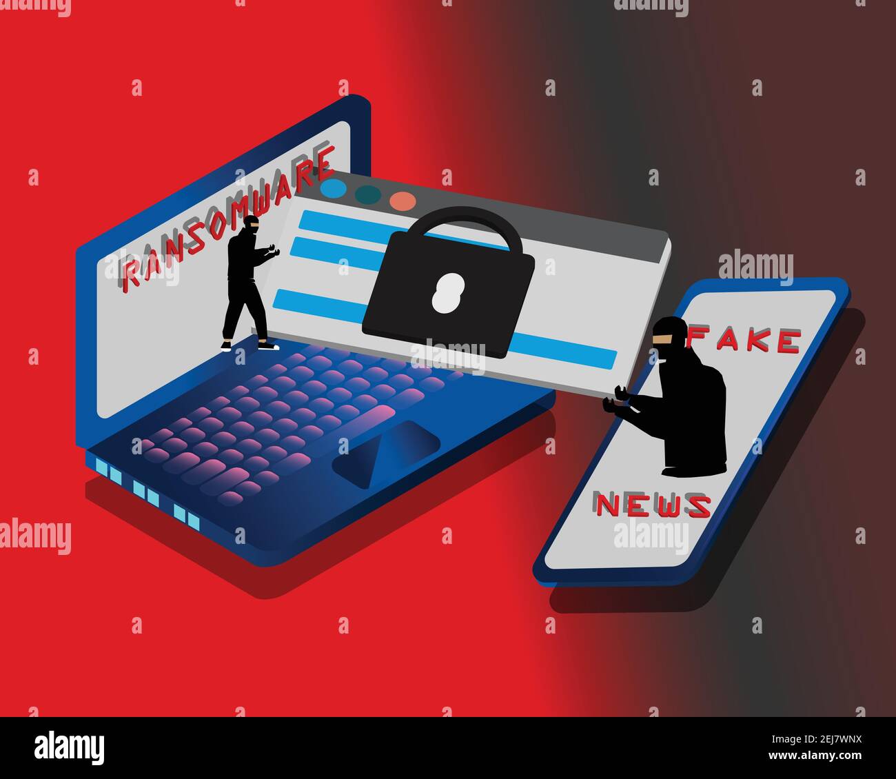Wannacry background Stock Vector Images - Alamy