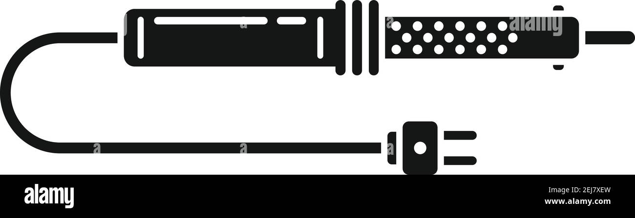 Soldering icon, simple style Stock Vector Image & Art - Alamy